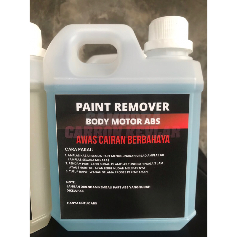 Jual Paint remover abs 1 liter ( khusus body motor ) | Shopee Indonesia