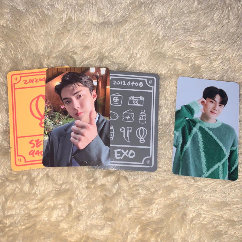 Jual PC PHOTOCARD OFFICIAL SEHUN EXO | Shopee Indonesia