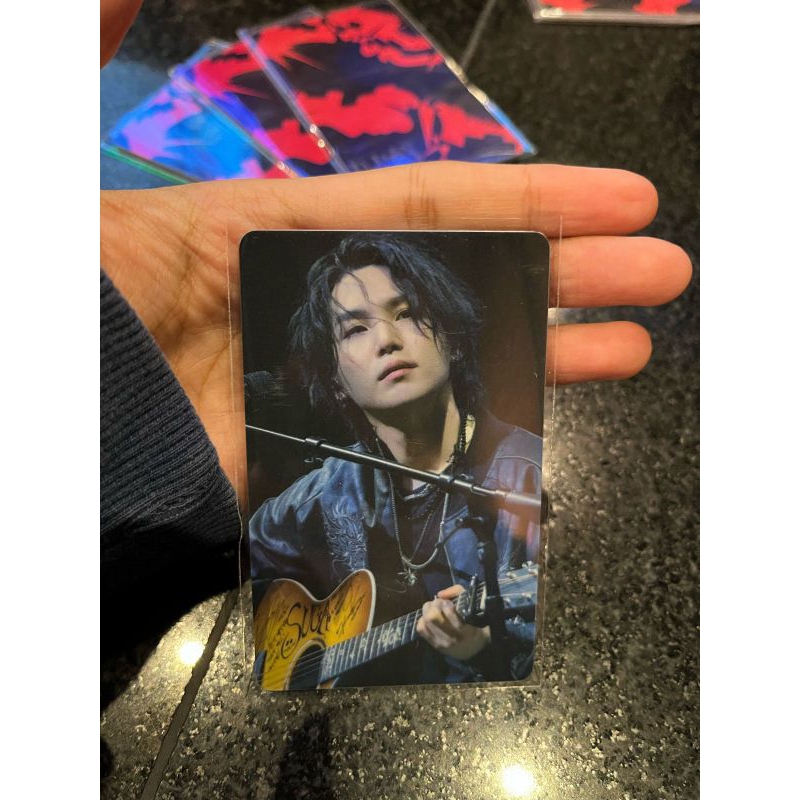 Jual pc photocard bts suga yoongi agust d tour d-day the movie cgv pvc ...