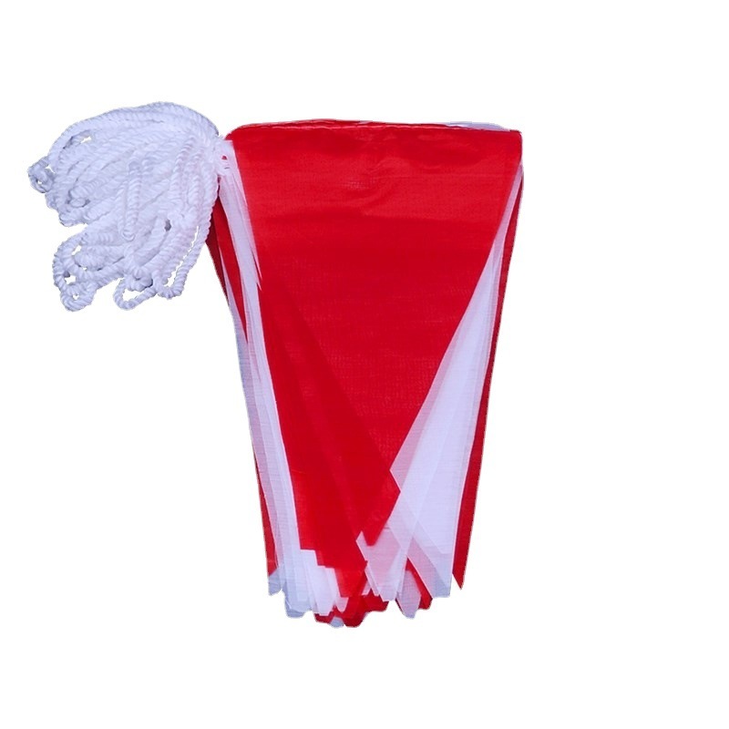 Jual 50/80/100 Meter 150Pcs Bendera Segitiga Warna Warni Bendera Kain Segitiga Bendera Hias ...