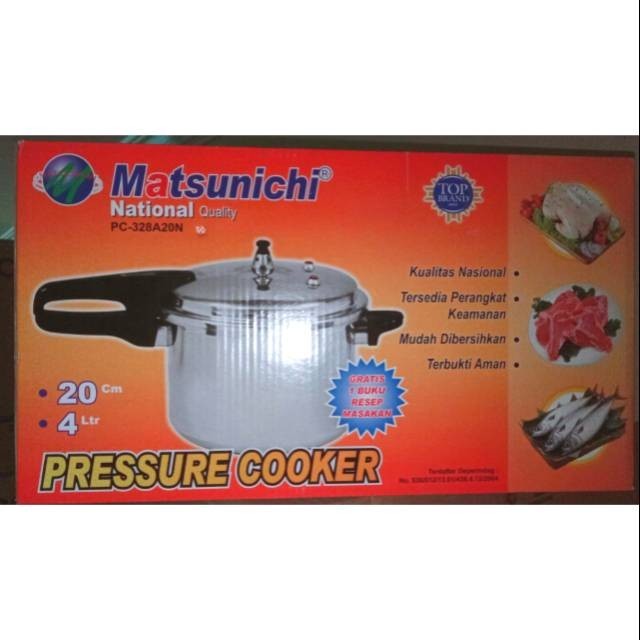 Jual Presto Pelunak Daging 4 Liter Diameter 20cm MATSUNICHI | Shopee ...