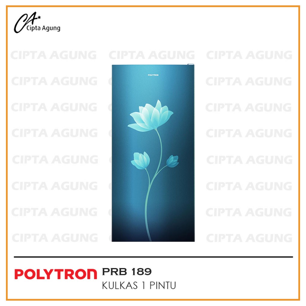 Jual KULKAS 1 PINTU POLYTRON 180 LITER PRB-189B/R | Shopee Indonesia