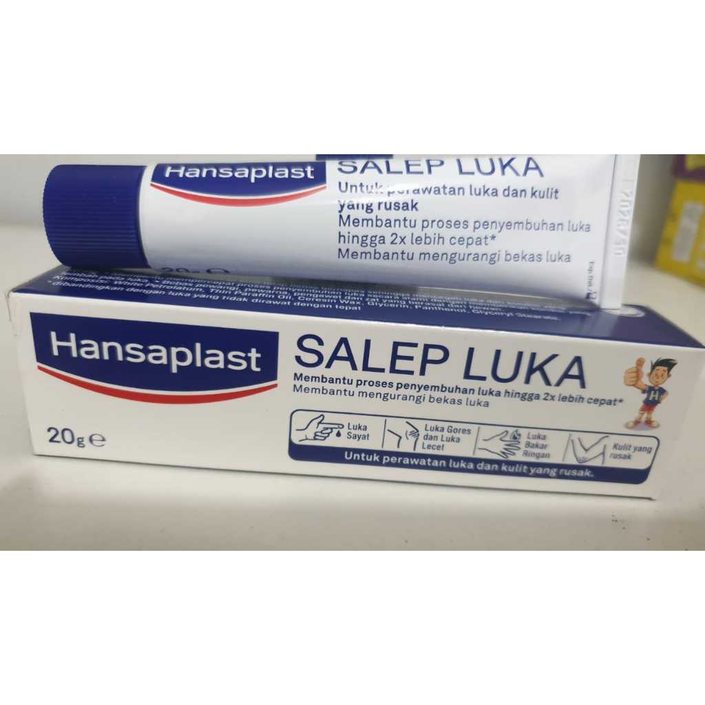 Jual Hansaplast salep luka 20g membantu proses penyembuhan luka hingga ...