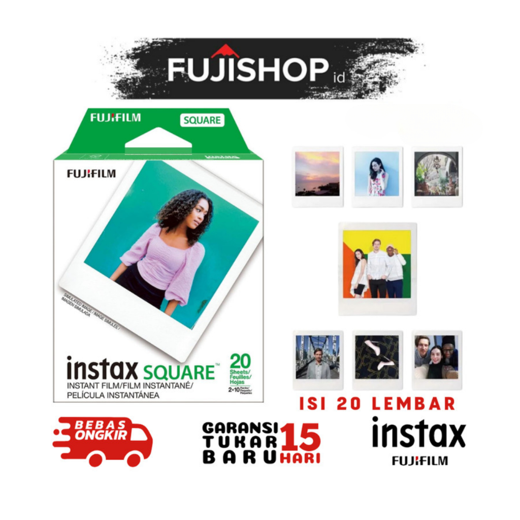 Jual Fujifilm Refill Instax Square Paper Film / Instax Square Film ...