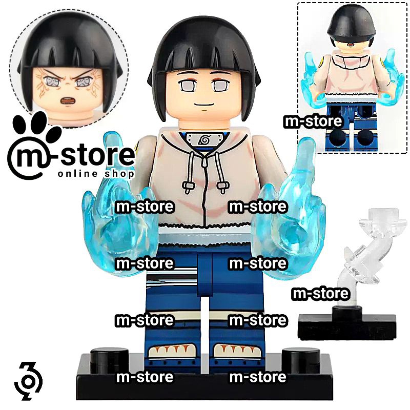 Jual brick naruto hinata hyuga mini toy figure | Shopee Indonesia