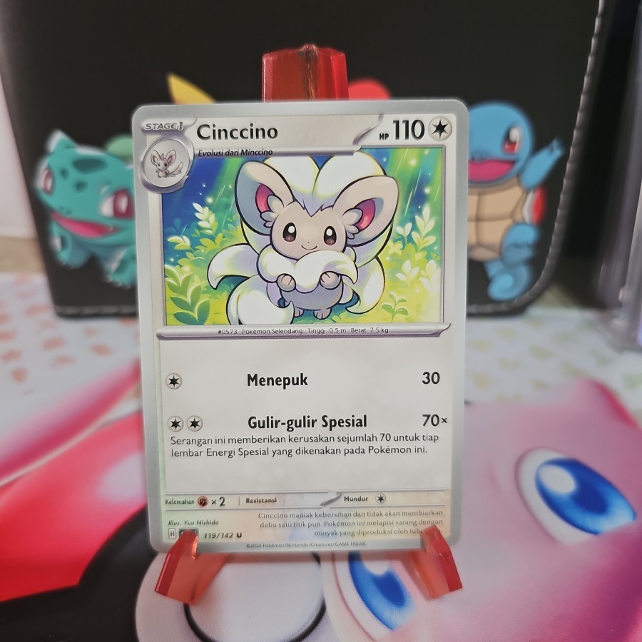 Jual cinccino sv5s paradoks andalan indonesia kartu pokemon | Shopee Indonesia