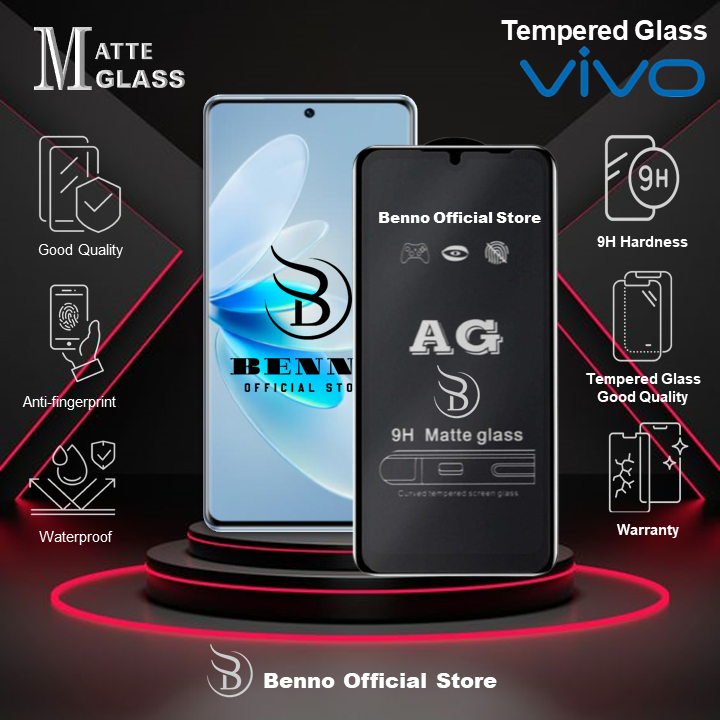 Jual BENNO Matte Glass Vivo V29e V27e V25 5G V25e V23 5G V23e 5G V21s ...