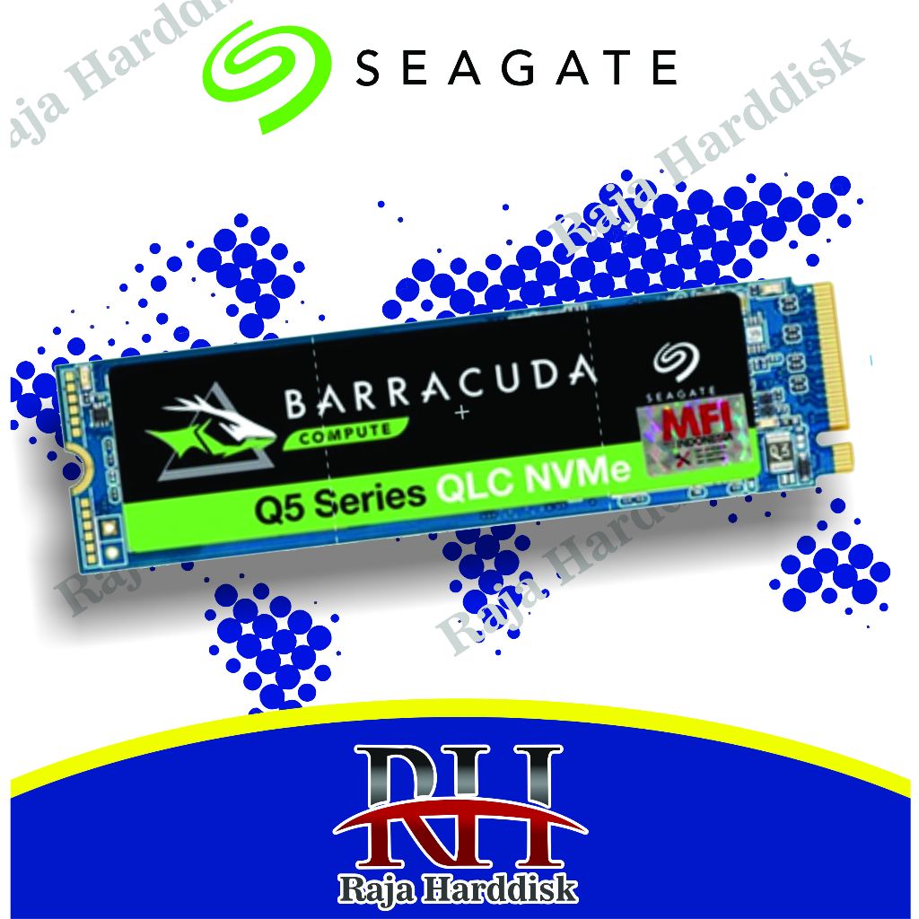 Jual Seagate Barracuda SSD Q5 M.2 Pcie Gen3 Nvme 2280 500GB - M2 500 GB ...