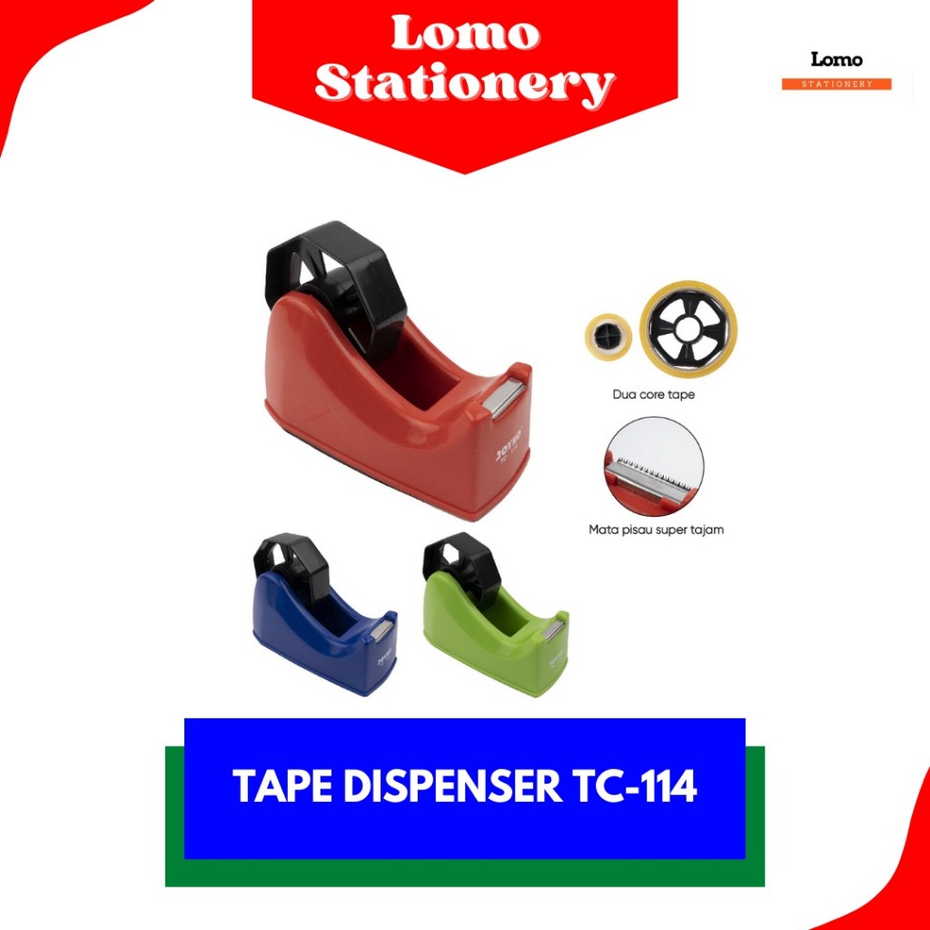 Jual Tape Cutter Dispenser Joyko TC-114 | Shopee Indonesia