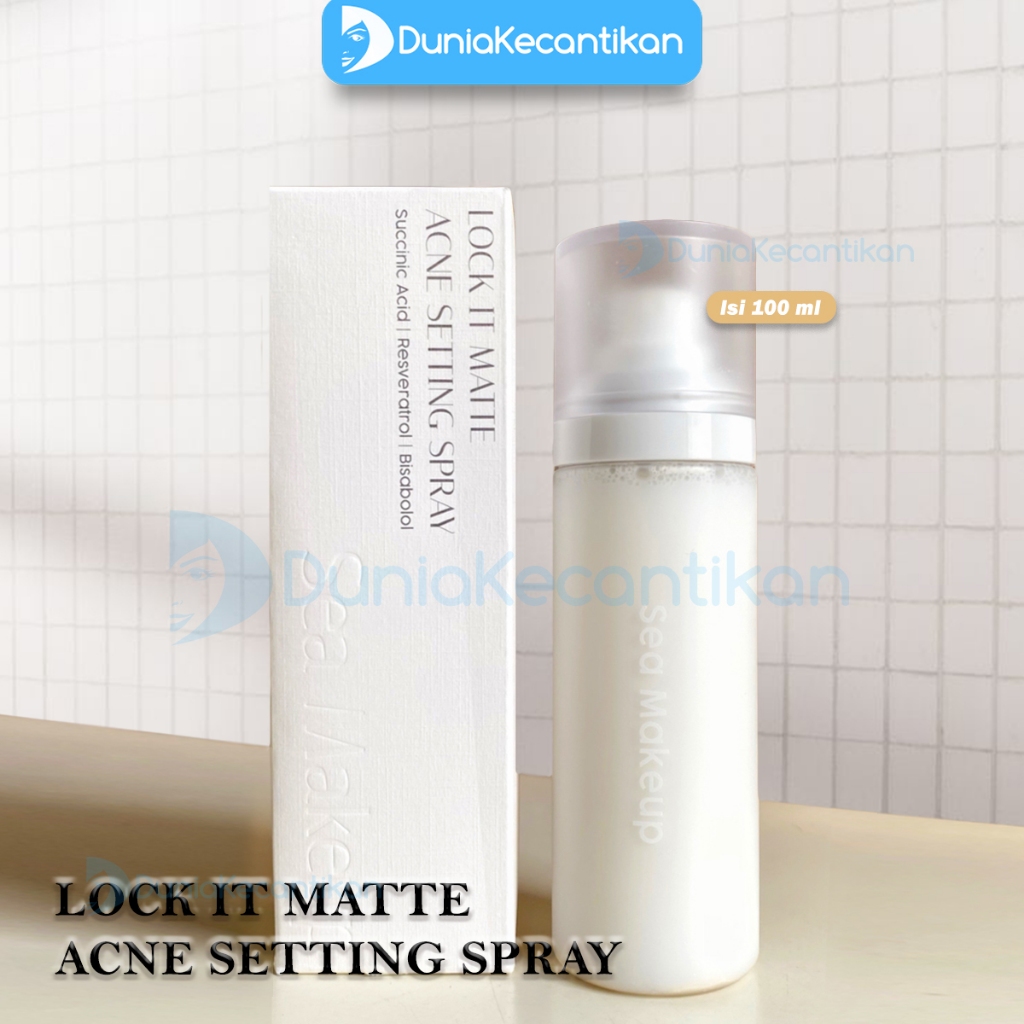 Jual Sea Makeup Lock It Matte Acne Setting Spray Untuk Wajah Berjerawat ...