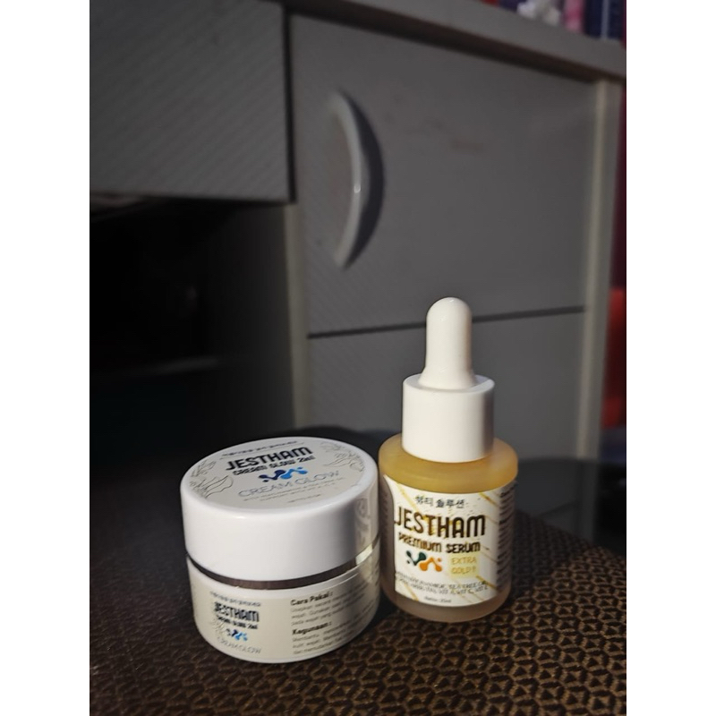 Jual cream jestham + serum jestham masih full | Shopee Indonesia