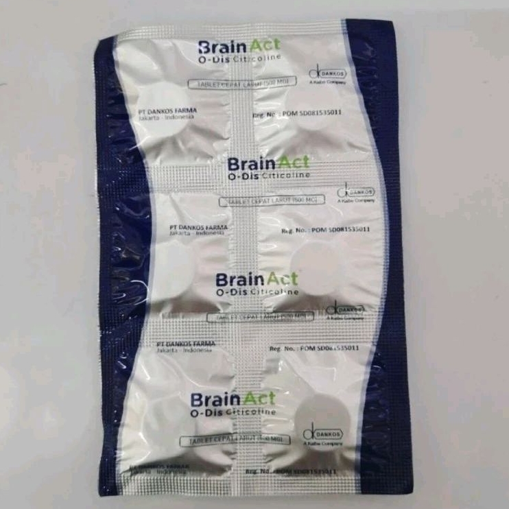 Jual BRAINACT ODIS 500 MG STRIP 6 TABLET | Shopee Indonesia
