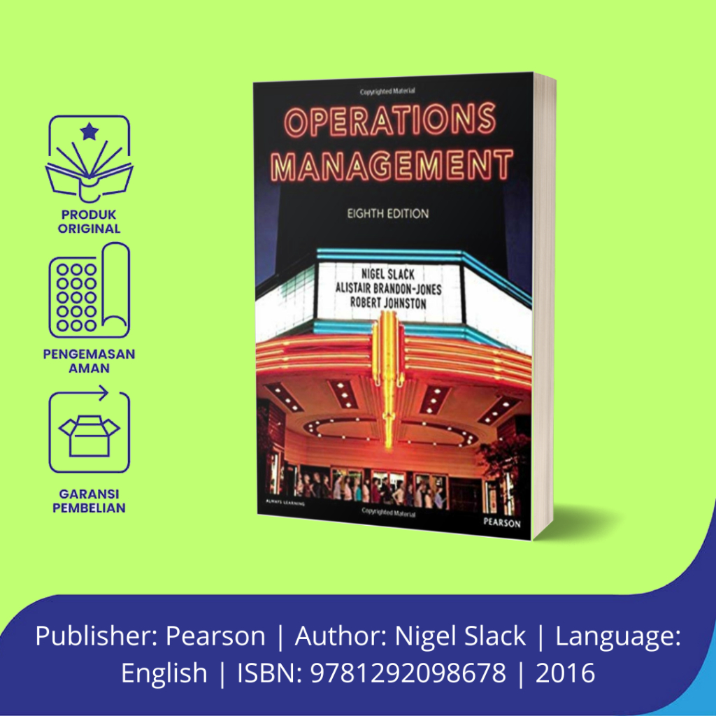 Jual Operations Management 8th Edition | Shopee Indonesia