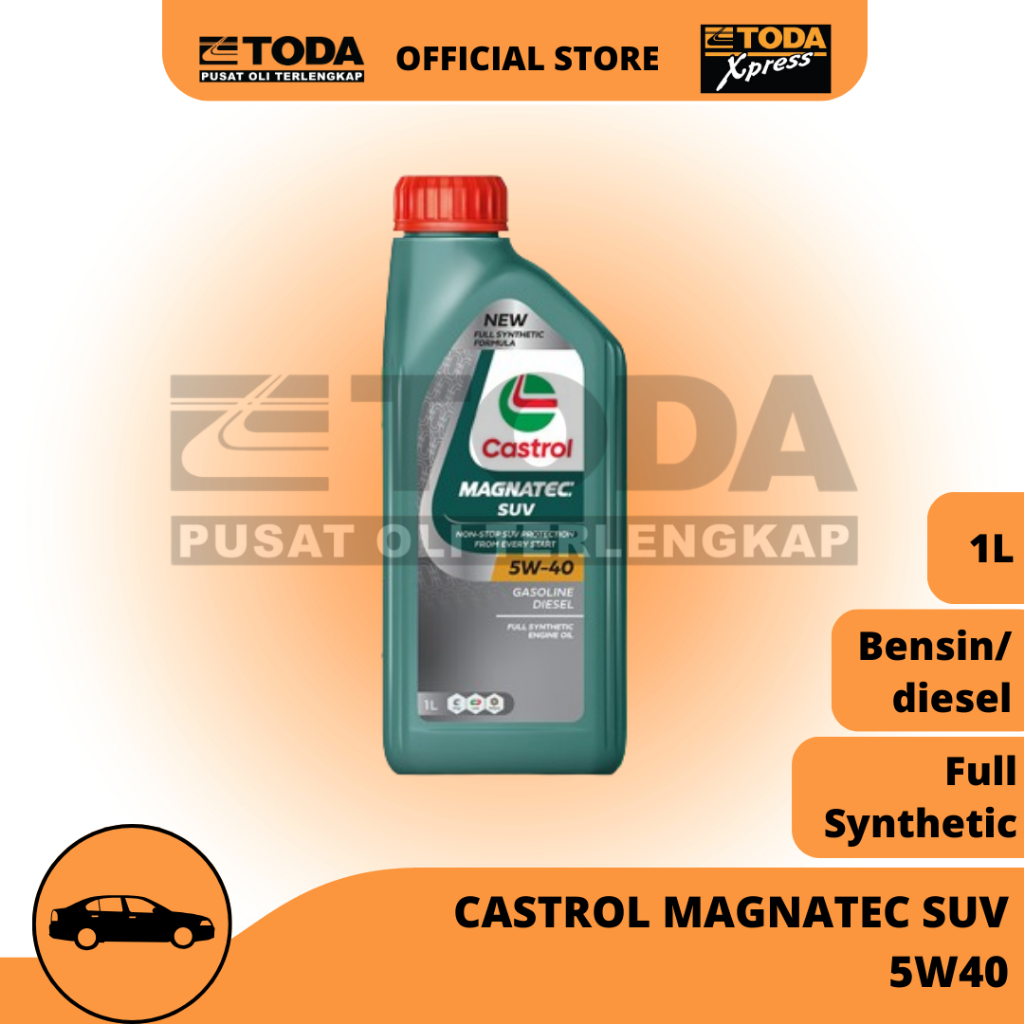 Jual Oli Castrol Magnatec SUV 5W40 1L Original Oli Mesin Mobil | Shopee ...