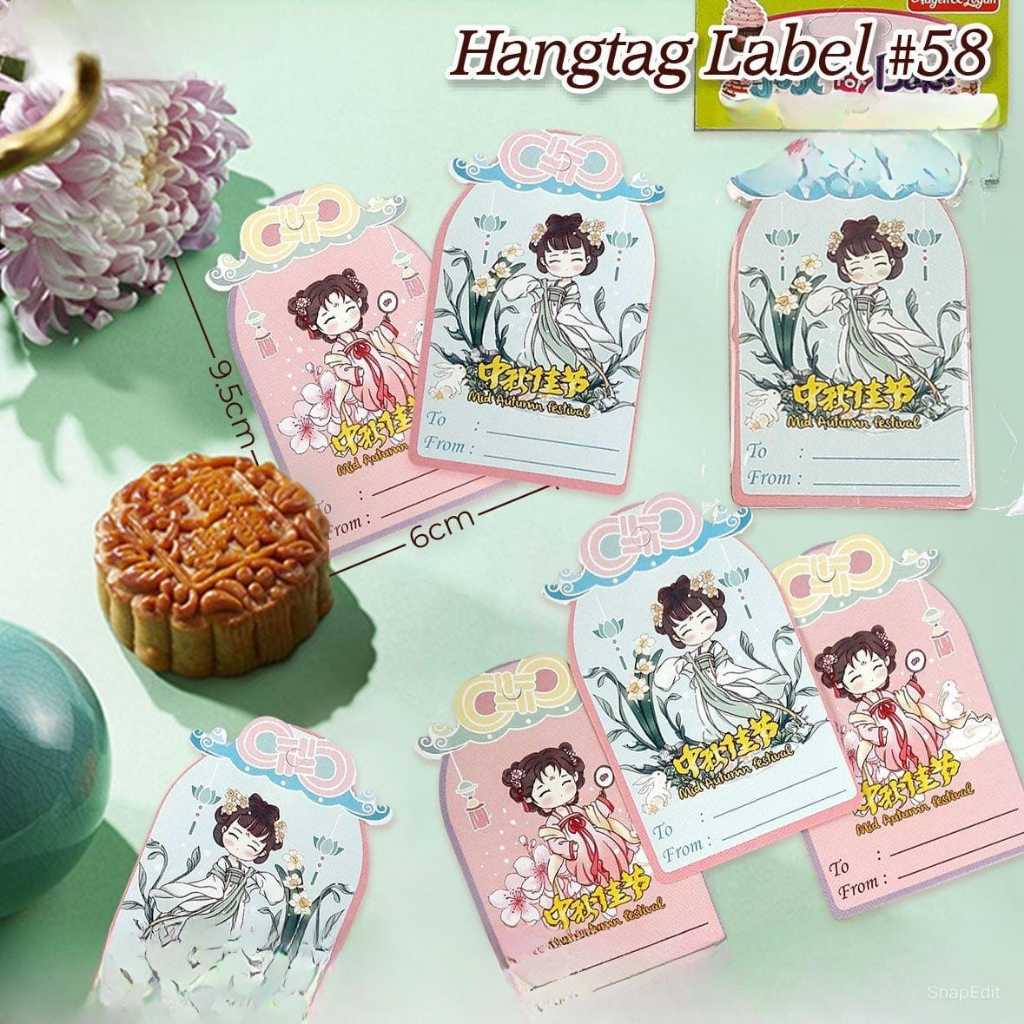 Jual Hangtag Label 58 | Label Hiasan Box Mooncake| Uk 6 x 9,5 Cm ...