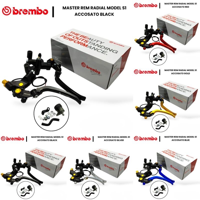 Jual Master Rem ACCOSSATO Set 1 Tabung ACCOSSATO UNIVERSAL Vario Beat ...