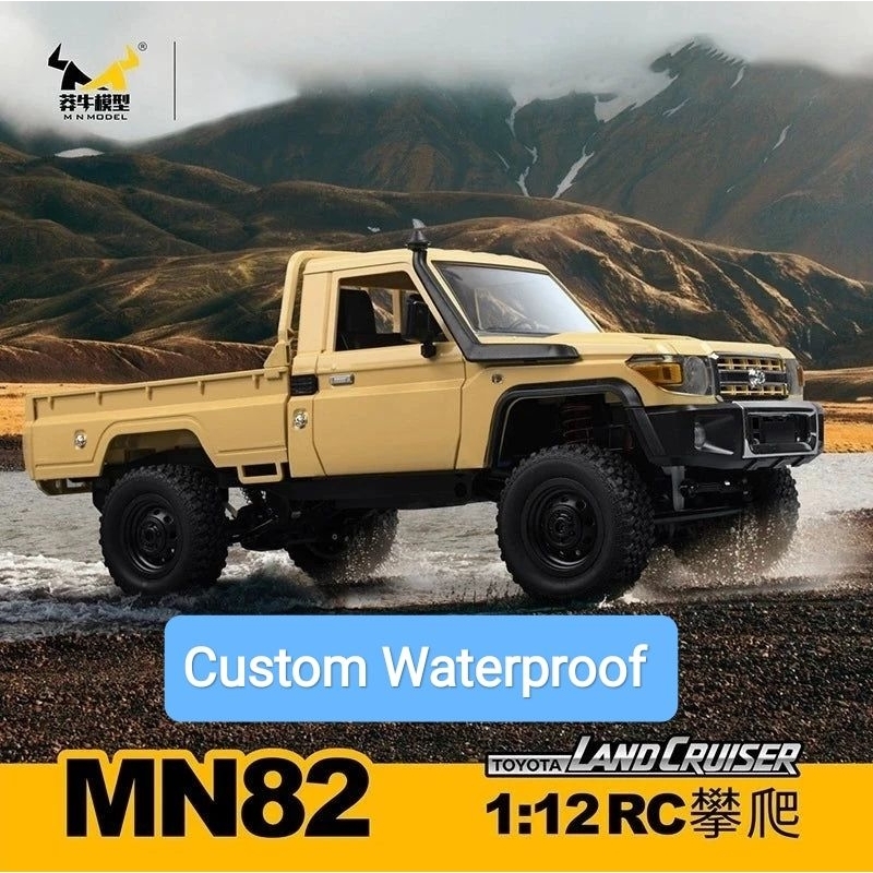 Jual Rc mn82 full waterproof custom full propo skala 1:12 | Shopee ...