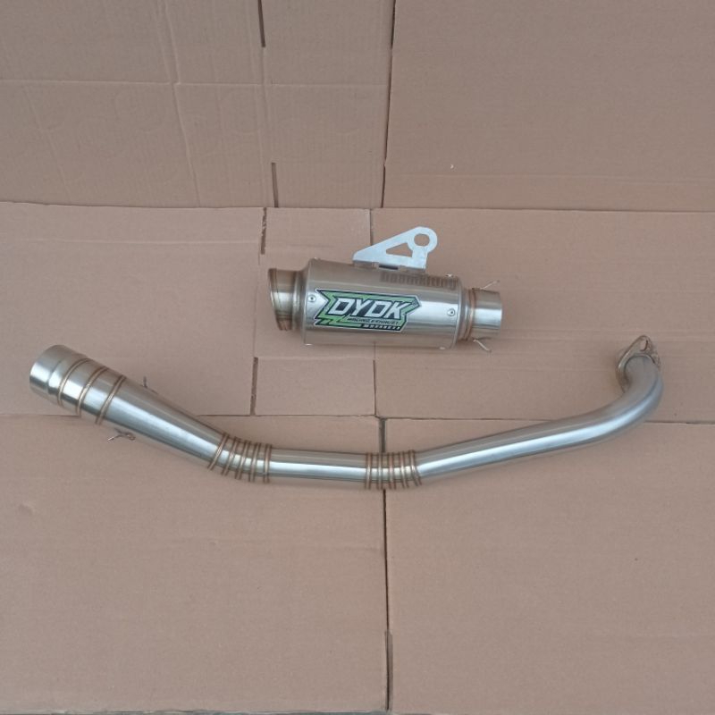 Jual knalpot racing bebek sleep engine 115cc/200cc Jupiter vega supra karisma blade revo astrea ...