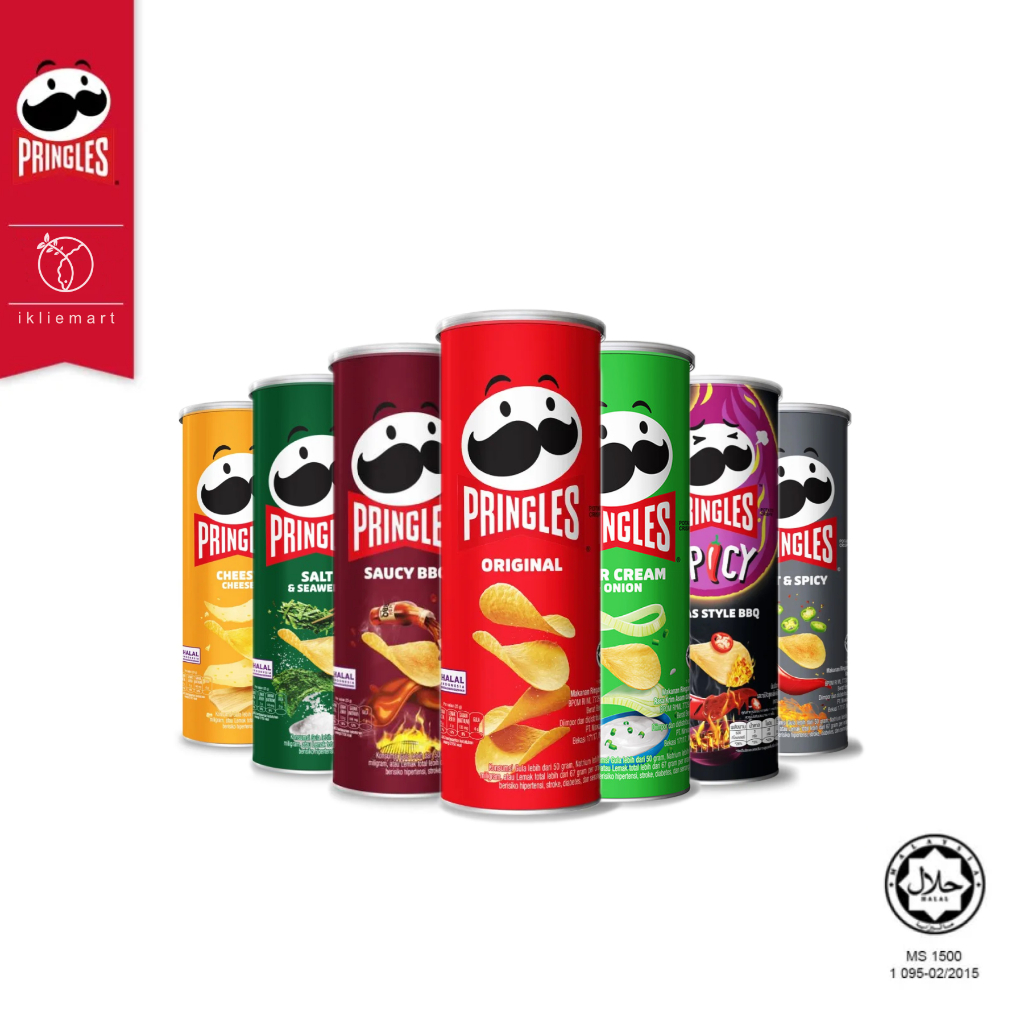 Jual Pringles Potato Chips Kemasan 102 g | Shopee Indonesia
