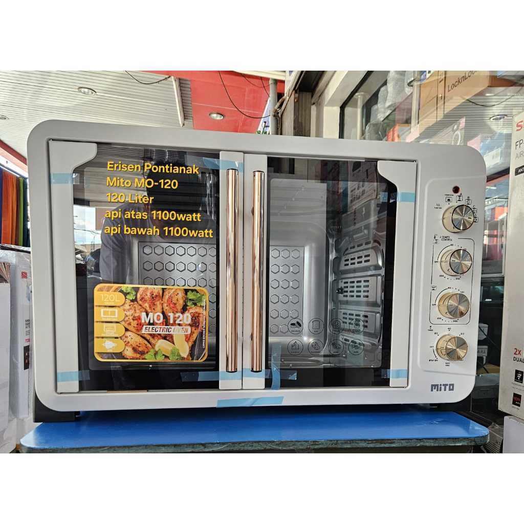 Jual MITO MITOCHIBA OVEN LISTRIK DUA PINTU MITO BOSCA MO 120 / MO 120 ...