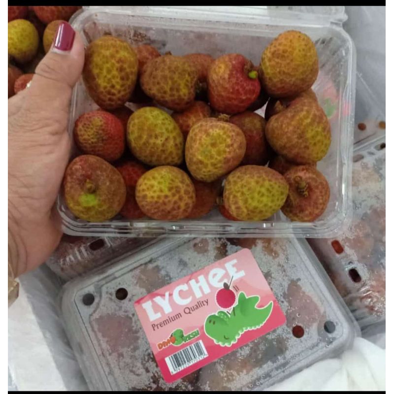 Jual Lychee china dino berat 800 grm / pack | Shopee Indonesia