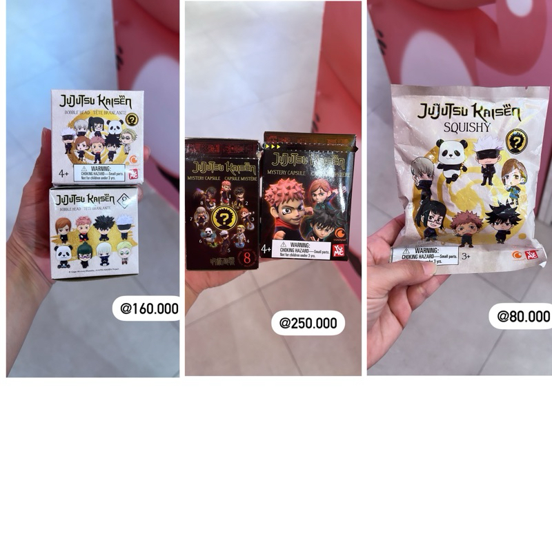 Jual Jujutsu Kaisen Blind Box Miniso | Jujutsu Kaisen Squishy | Shopee ...