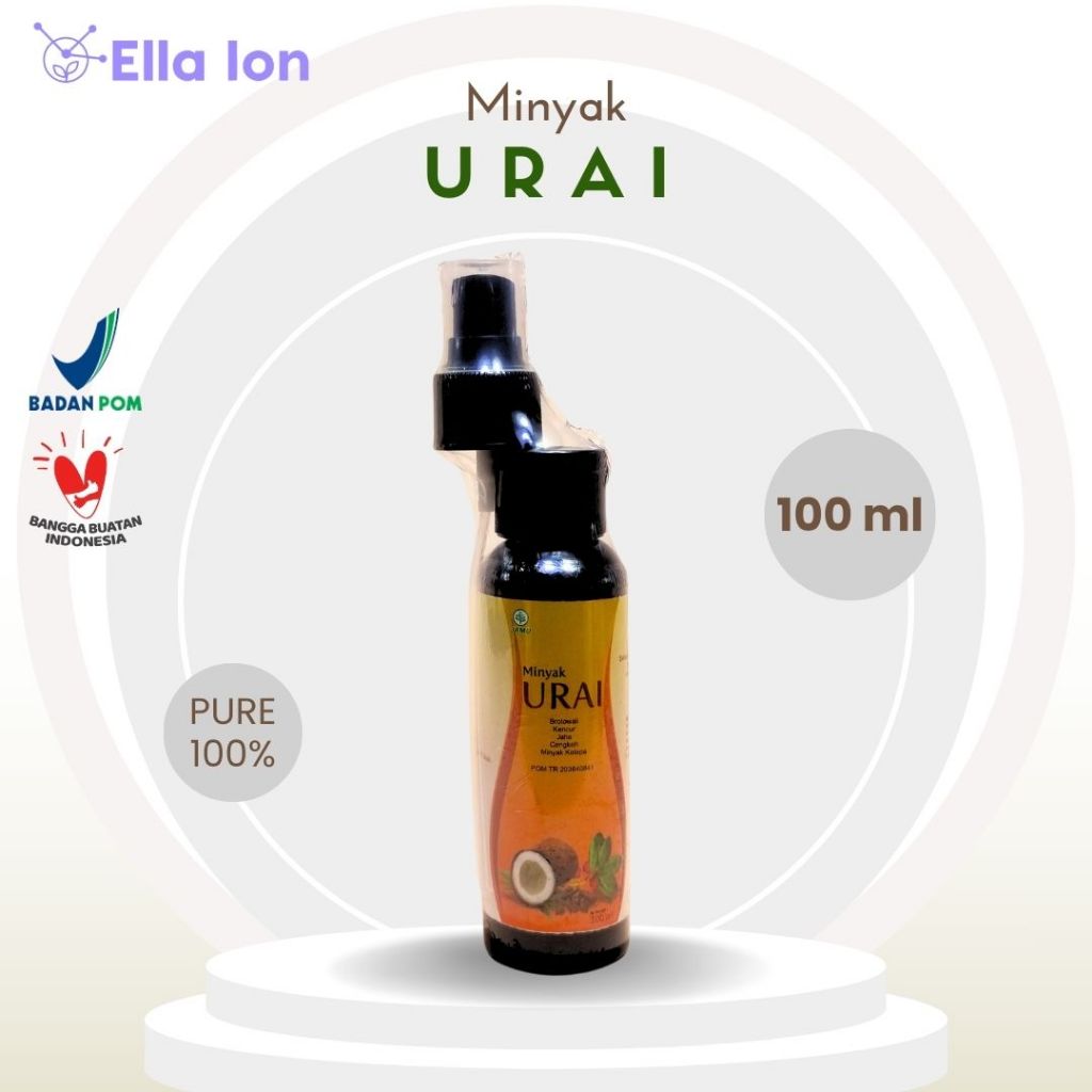 Jual Minyak Urai Oil 100 Ml / Minyak Syaraf / Minyak / Minyak Panas 100 ...
