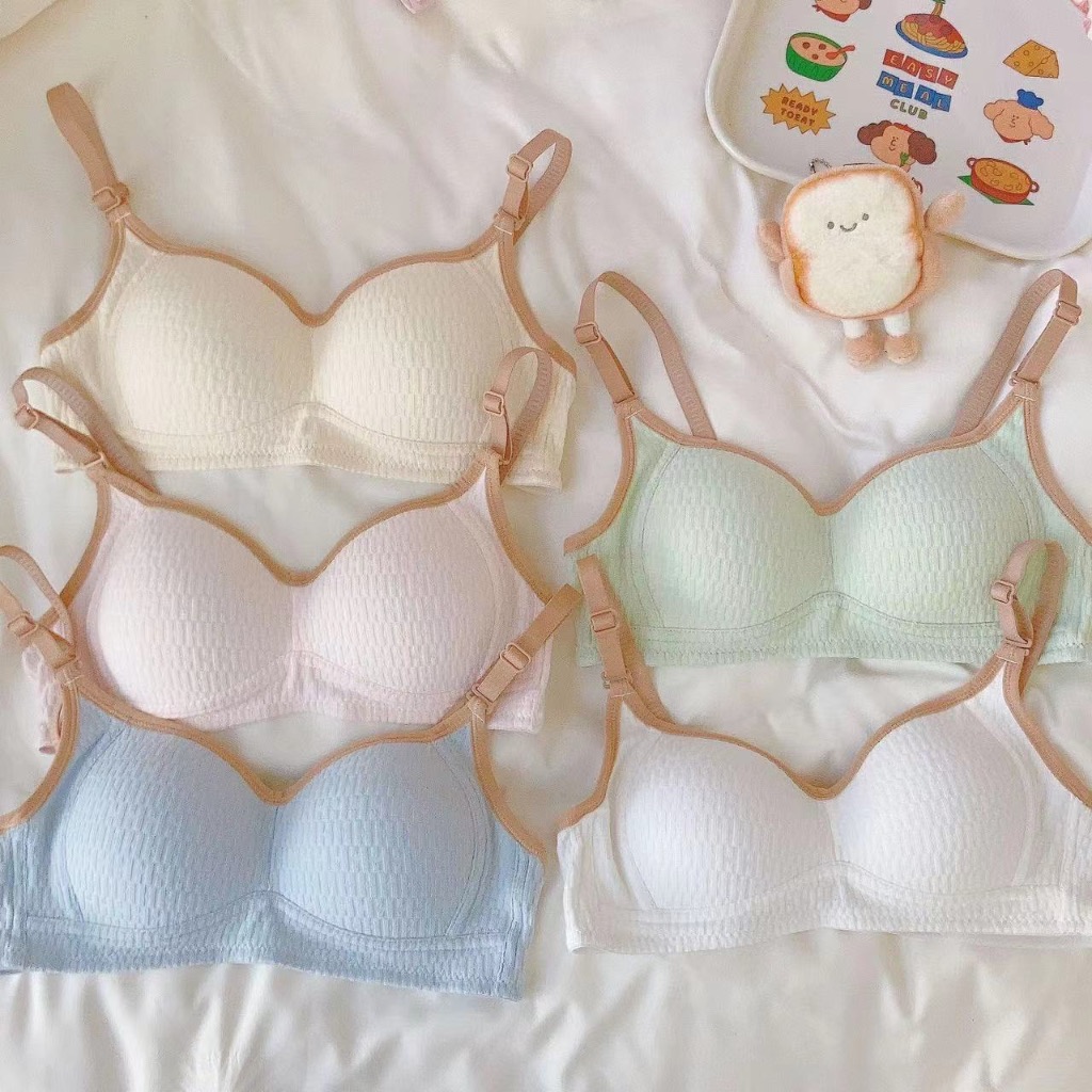 Jual Miss curiosity BH Bra motif garis lurus Push Up Style Senam Zumba ...