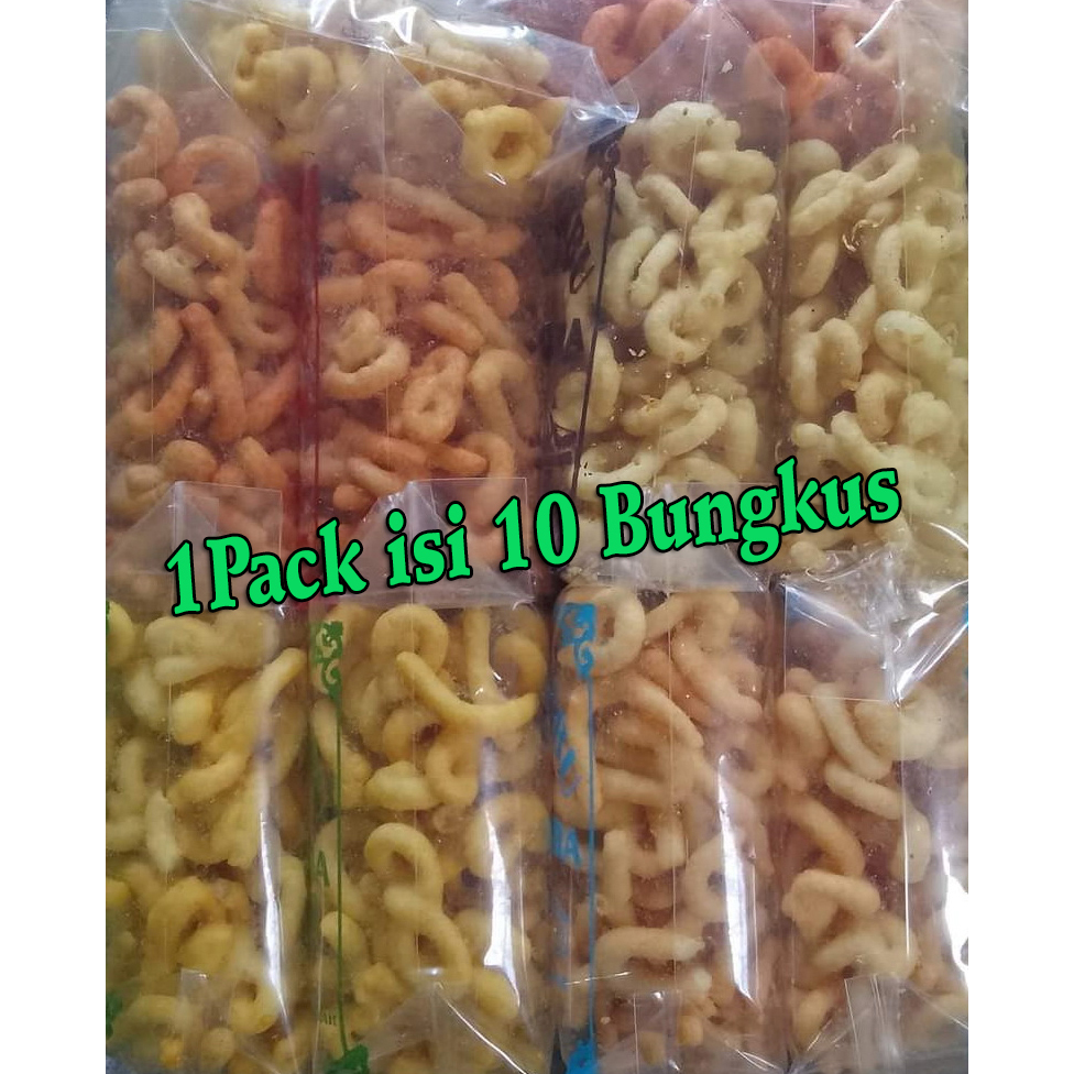 Jual Lanting Bumbu Aneka Rasa isi 10 Bungkus / Cemilan Enak / Oleh-Oleh ...