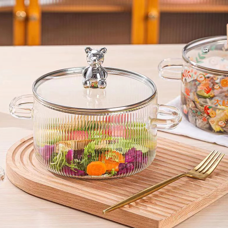 Jual Panci Soup Rebus Kaca Tebal Estetik | Shopee Indonesia