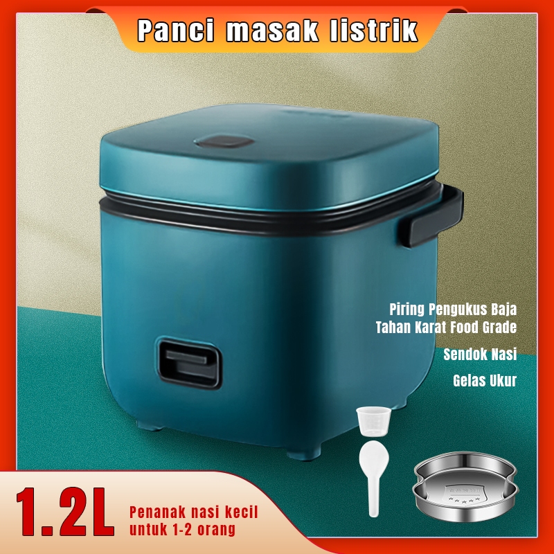 Jual { ready } Rice Cooker Mini 1.2L/200W Penanak Nasi Anti Lengket ...