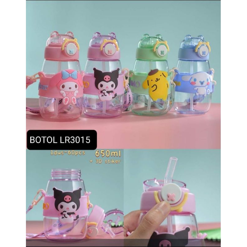 Jual Botol Minum Anak Karakter Sanrio 650ml Botol Minum Anak Lucu BA-ou | Shopee Indonesia