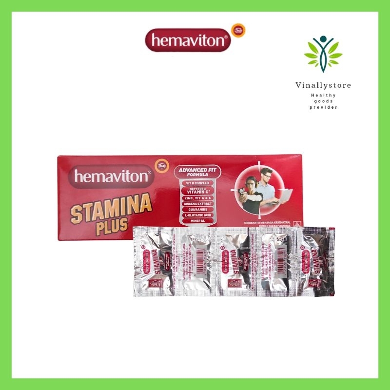 Jual HEMAVITON MULTIVITAMIN (STAMINA PLUS & ACTION) 5's/strip | Shopee ...
