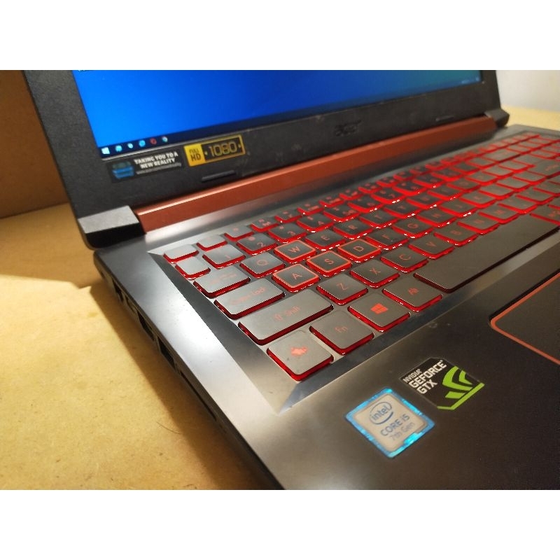 Jual acer predator nitro 5 i5 7300HQ ram 8gb ssd 1tb nvidia gtx 1050 ...