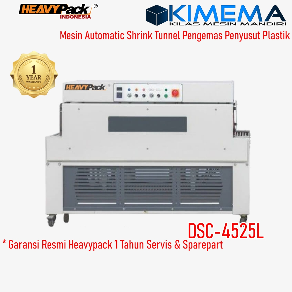 Jual Mesin Automatic Shrink Tunnel Pengemas Plastik HEAVYPACK DSC-4525L ...