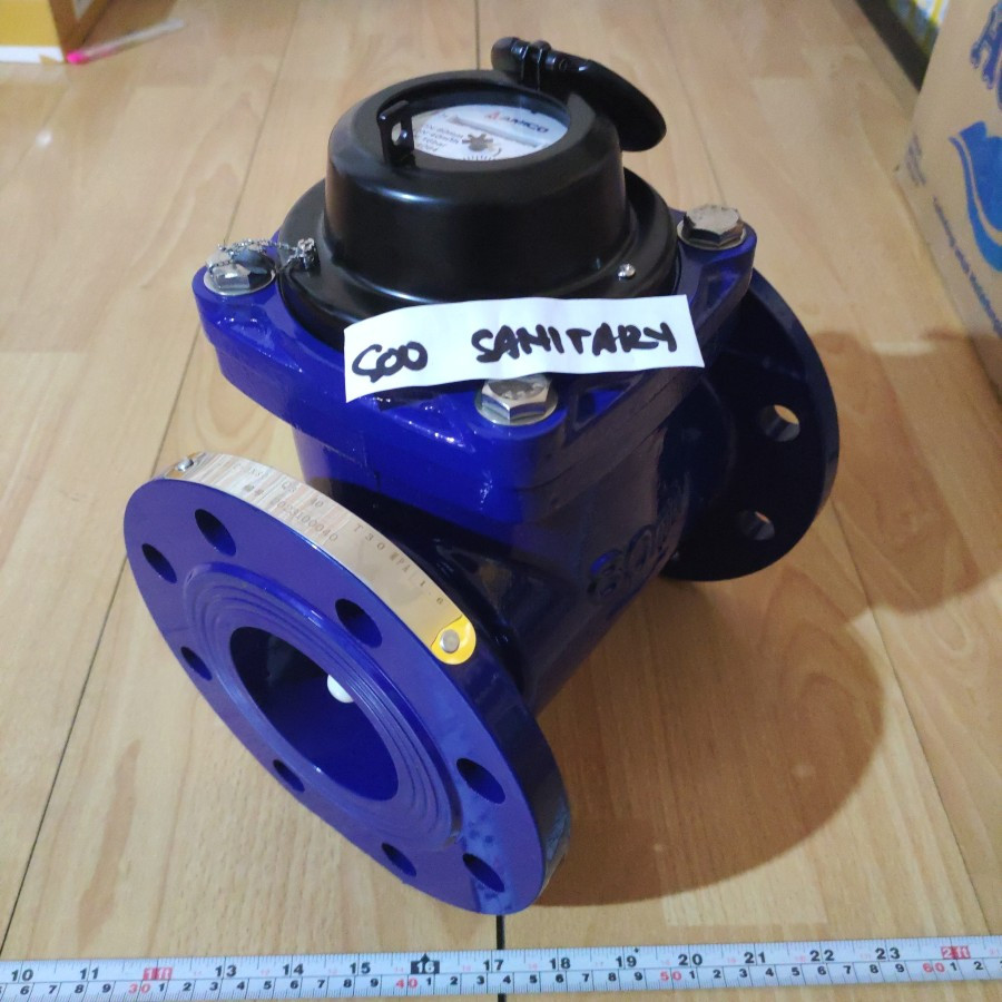 Jual Water Meter 3" Inch Amico Besi DN 80 - Meteran Air Flow Meter ...
