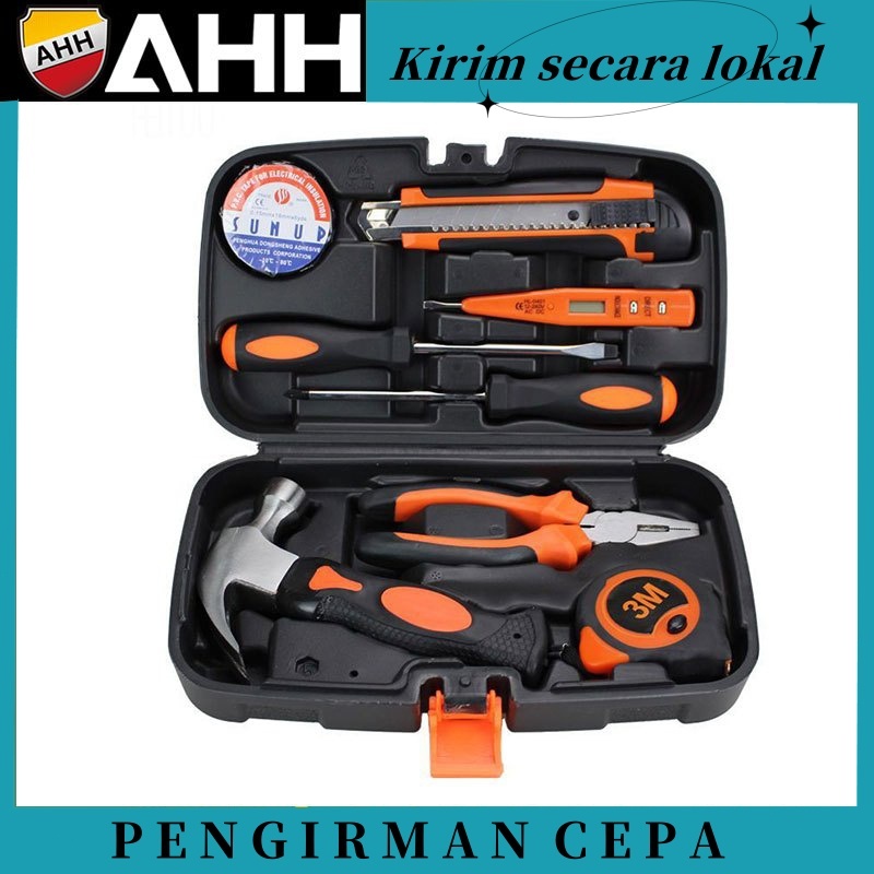 Jual AHH (Barang spot) Set Alat Kit 9 Pcs Set Peralatan Perangkat Keras ...