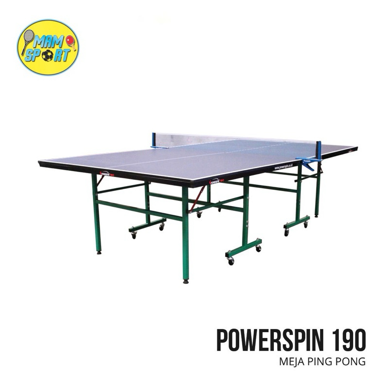 Jual Meja Pingpong Tenis Meja Powerspin 190 Original | Shopee Indonesia