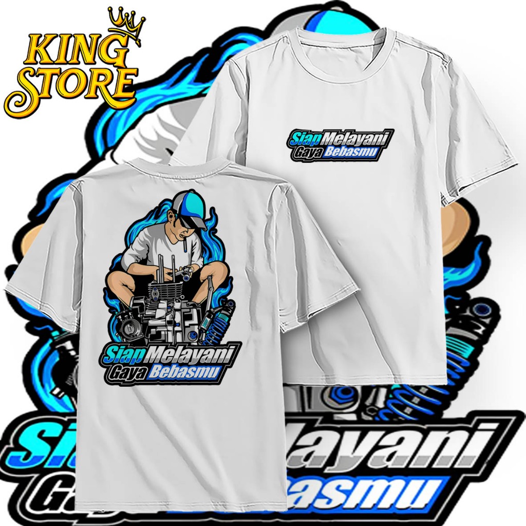 Jual Kaos Pria Distro MEKANIK ROSOK JAPAN Original Murah Motif Siap ...