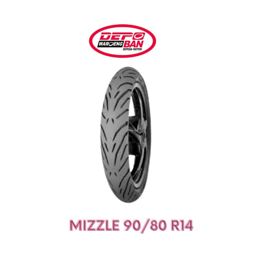 Jual BAN MATIC BELAKANG TUBLESS MERK MIZZLE TYPE M77 UKURAN 90/80-14 ...