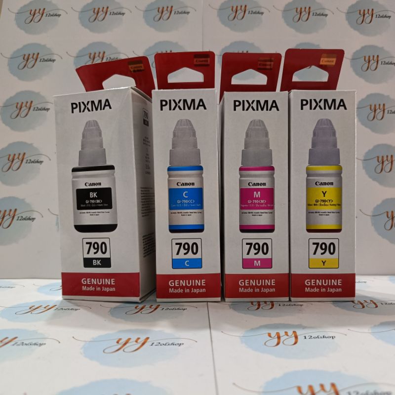 Jual TINTA CANON PIXMA GL-790 ORIGINAL G1010/G2010/G3010 | Shopee Indonesia