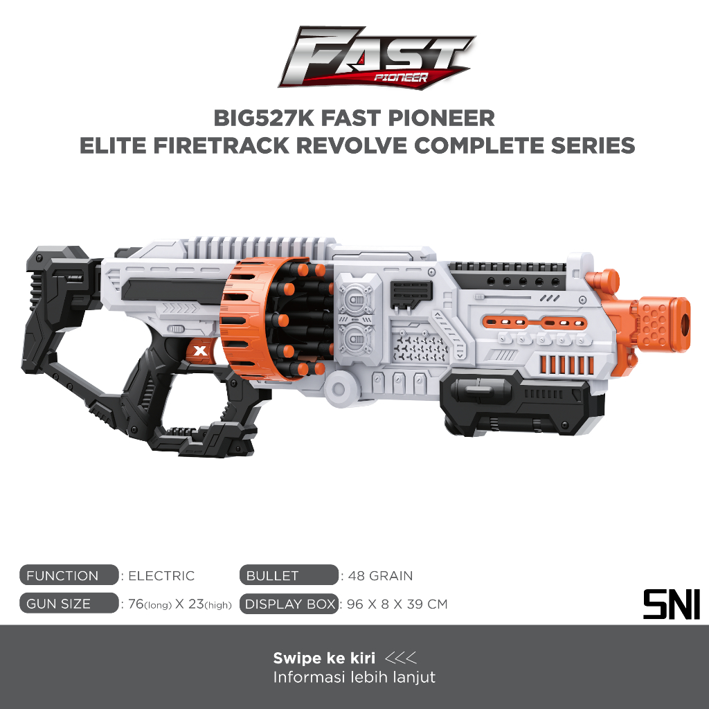 Jual Fast Pioneer - Elite Firetrack Revolve Complete Series / Mainan ...