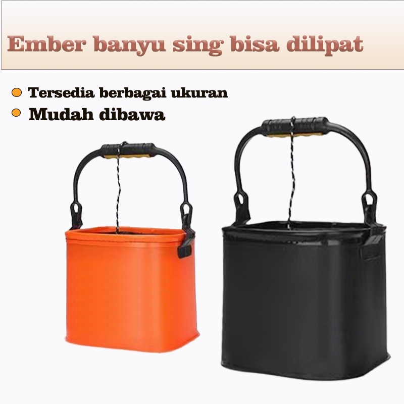 Jual JF Ember lipat fishing /Ember Lipat Multifungsi /Cuci Mobil ...