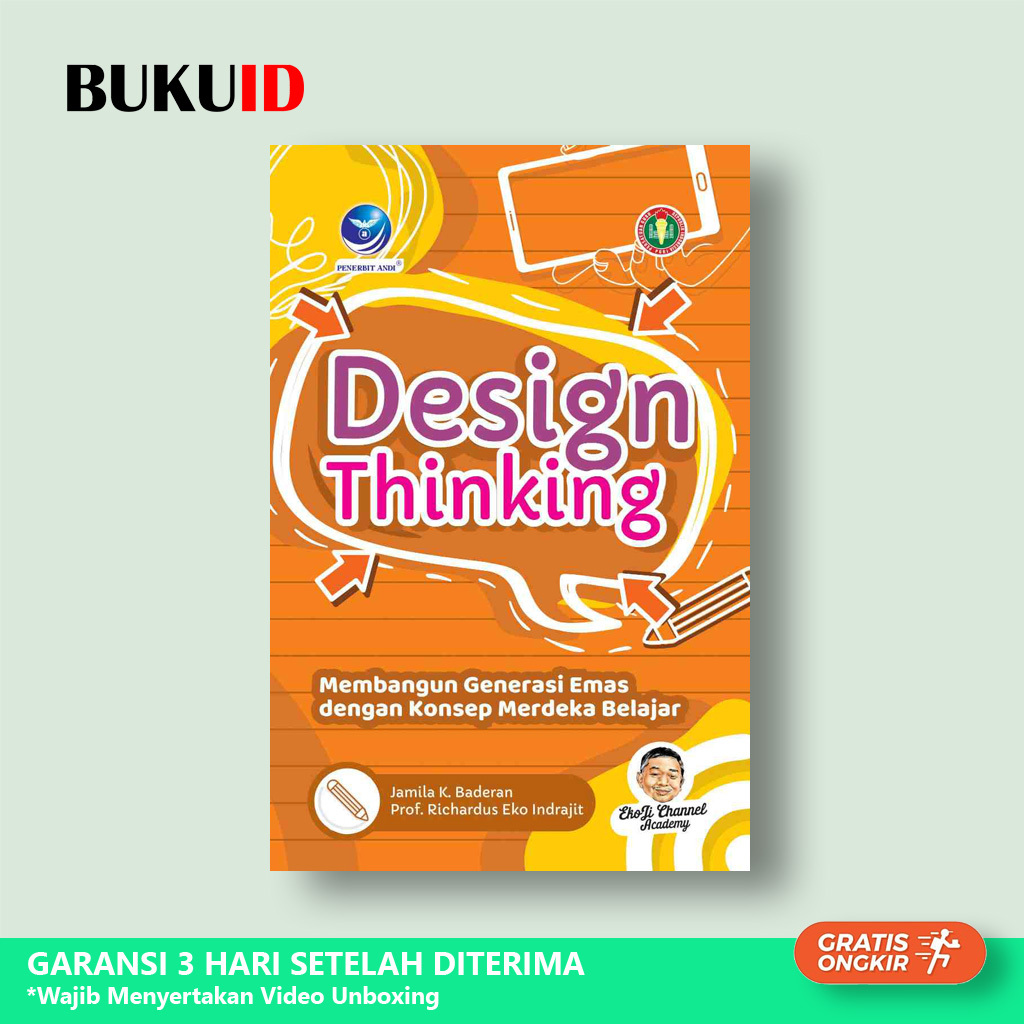 Jual Buku Design Thinking - Membangun Generasi Emas dengan Konsep ...