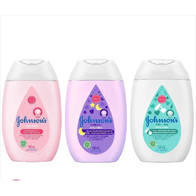 Jual Johnson's Baby Lotion 100ml Face Hand and body Baby Lotion ...