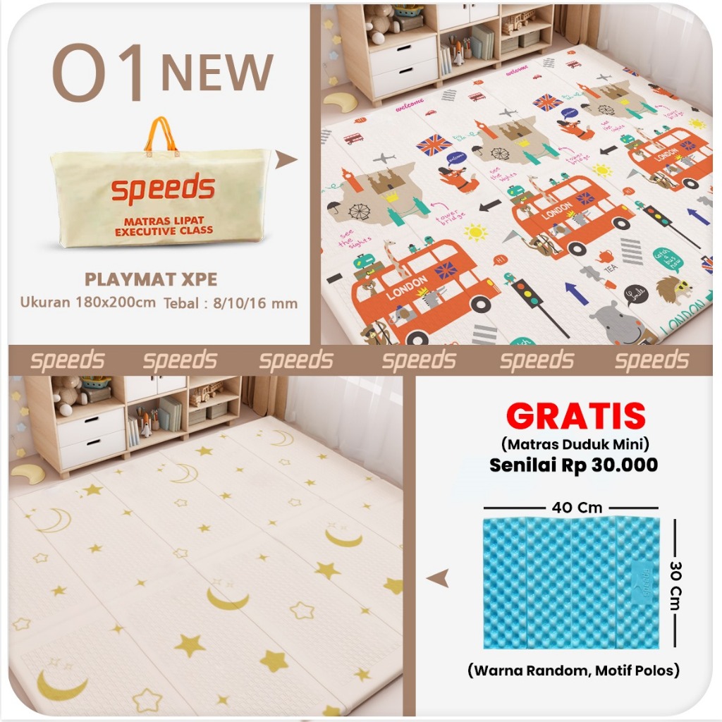 Jual 𝐒𝐏𝐄𝐄𝐃𝐒 𝐒𝐍𝐈 𝐃 𝐏𝐥𝐚𝐲𝐦𝐚𝐭 Bayi Karpet Lipat Playmate Matras Bayi Bayi ...