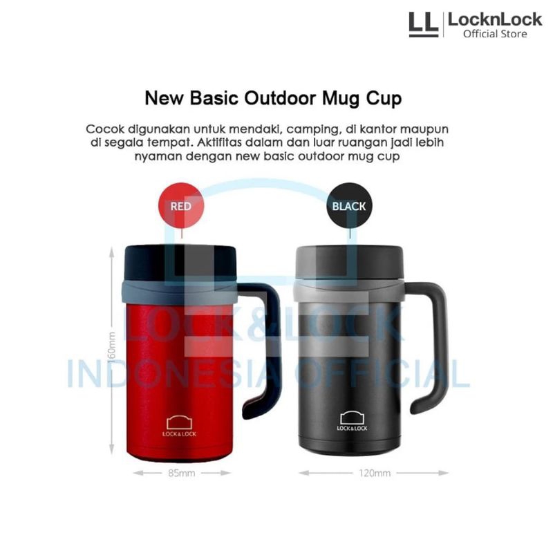 Jual Lock n Lock Table Mug Hot n Cool Tumblr 500ml | Shopee Indonesia