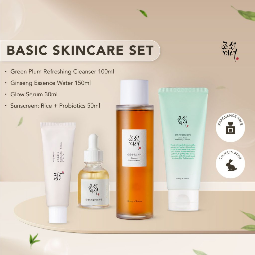 Jual Beauty of Joseon Basic Skincare Set [Green Plum Refreshing ...