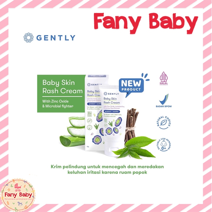 Jual GENTLY BABY SKIN RASH CREAM 50GR | Shopee Indonesia