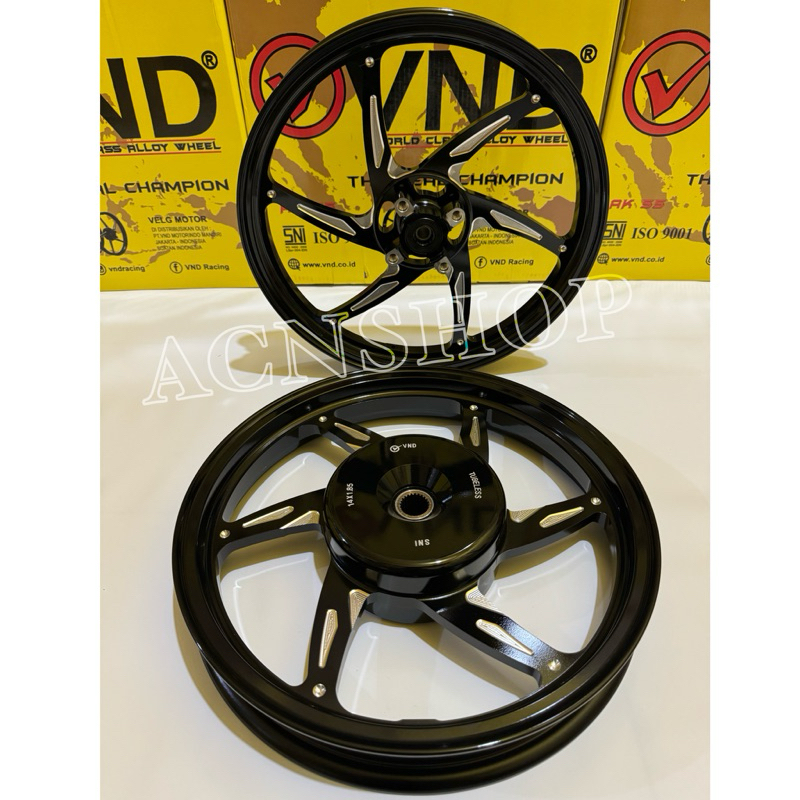 Jual Velg Racing Vnd Six Star V2 1.60x14 1.85x14 Beat Scoopy Genio Vario 110 Vario 125/ Vario ...